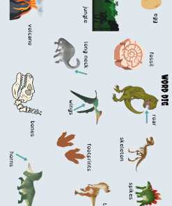Dinosaur Activity Pack - Curious Little Monkeys Educational Resources