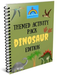 Dinosaur Activity Pack - Curious Little Monkeys Educational Resources