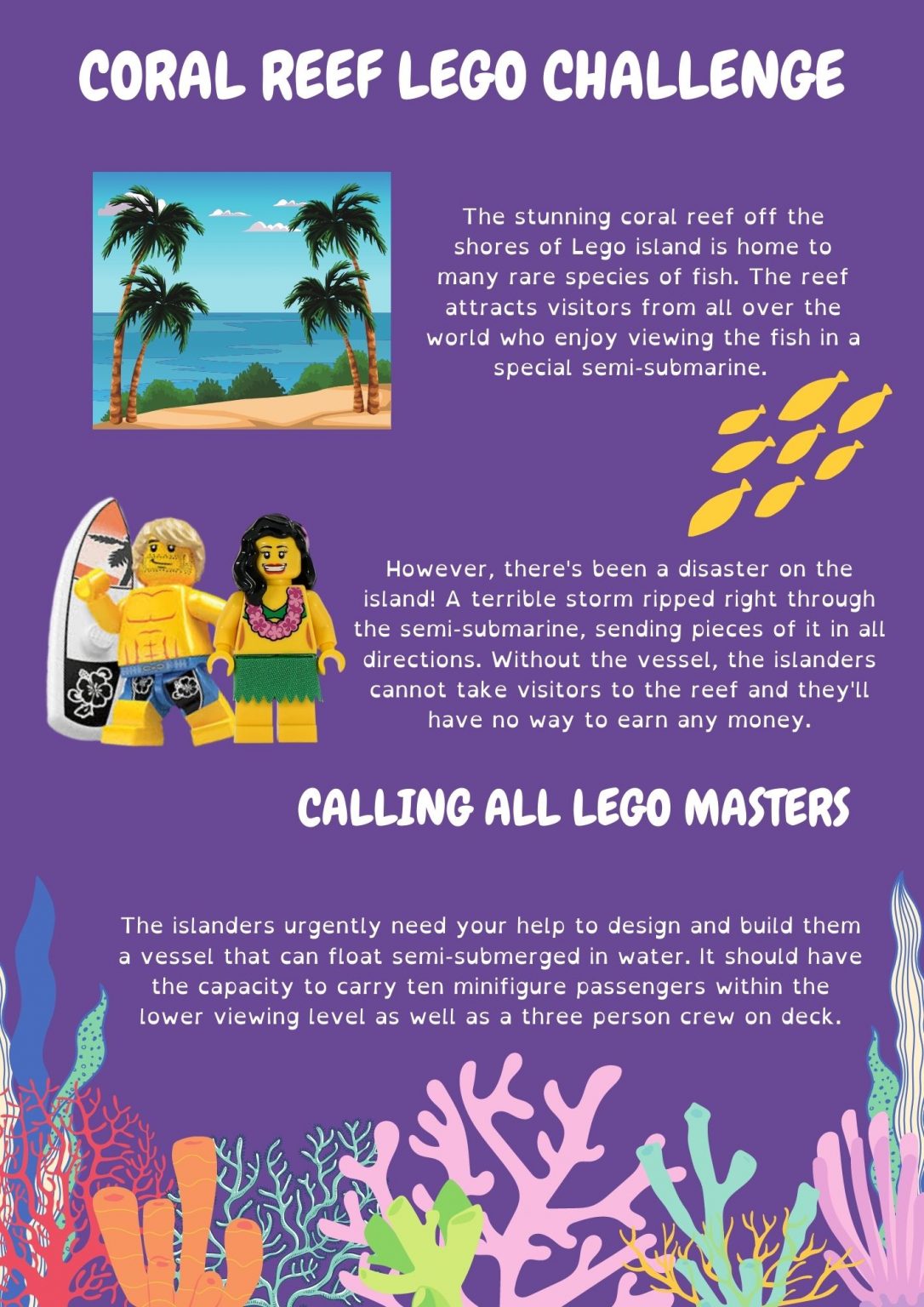 Lego Activity Pack - Curious Little Monkeys Educational Resources