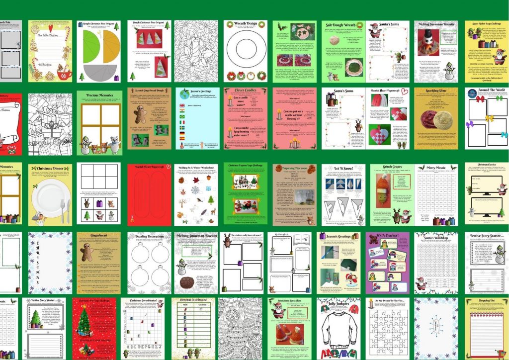 Christmas Activity Pack - Curious Little Monkeys Educational Resources