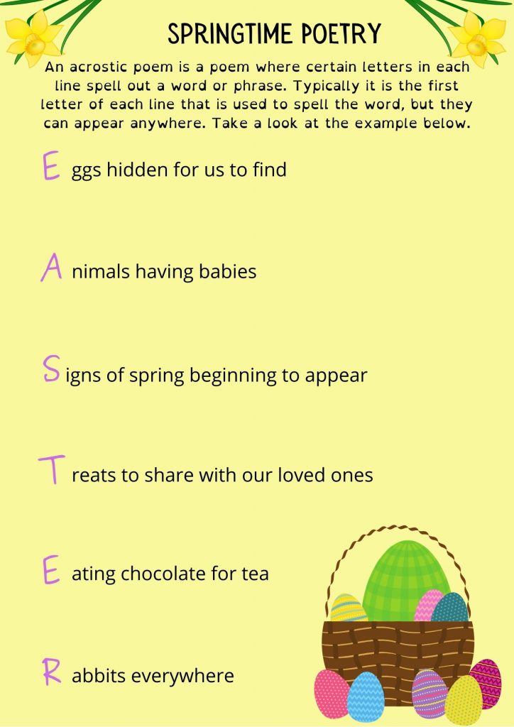 Easter Activity Pack (7-13) - Curious Little Monkeys Educational Resources