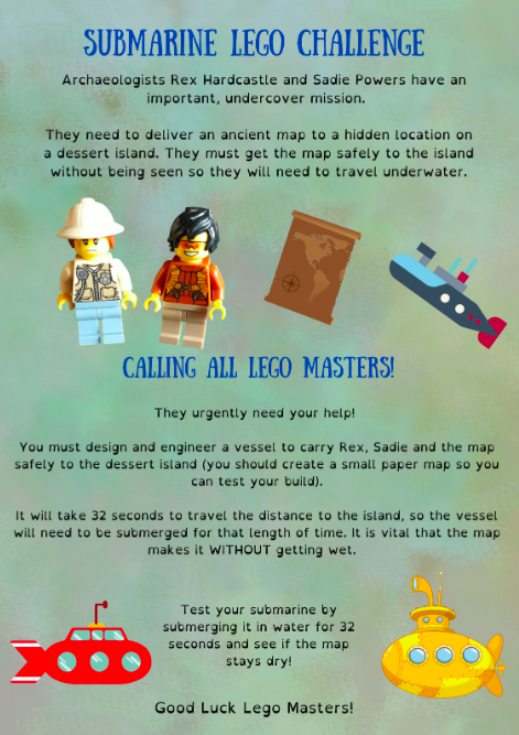 Submarine Day Activities {PDF} - Curious Little Monkeys Educational ...