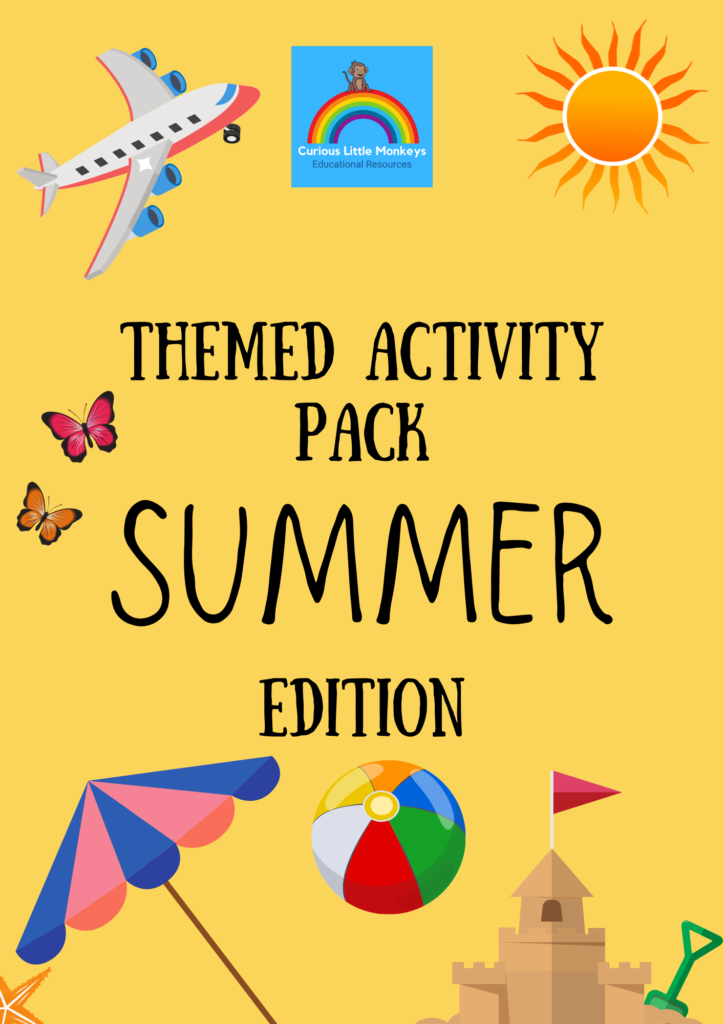 Summer Activity Pack - Curious Little Monkeys Educational Resources