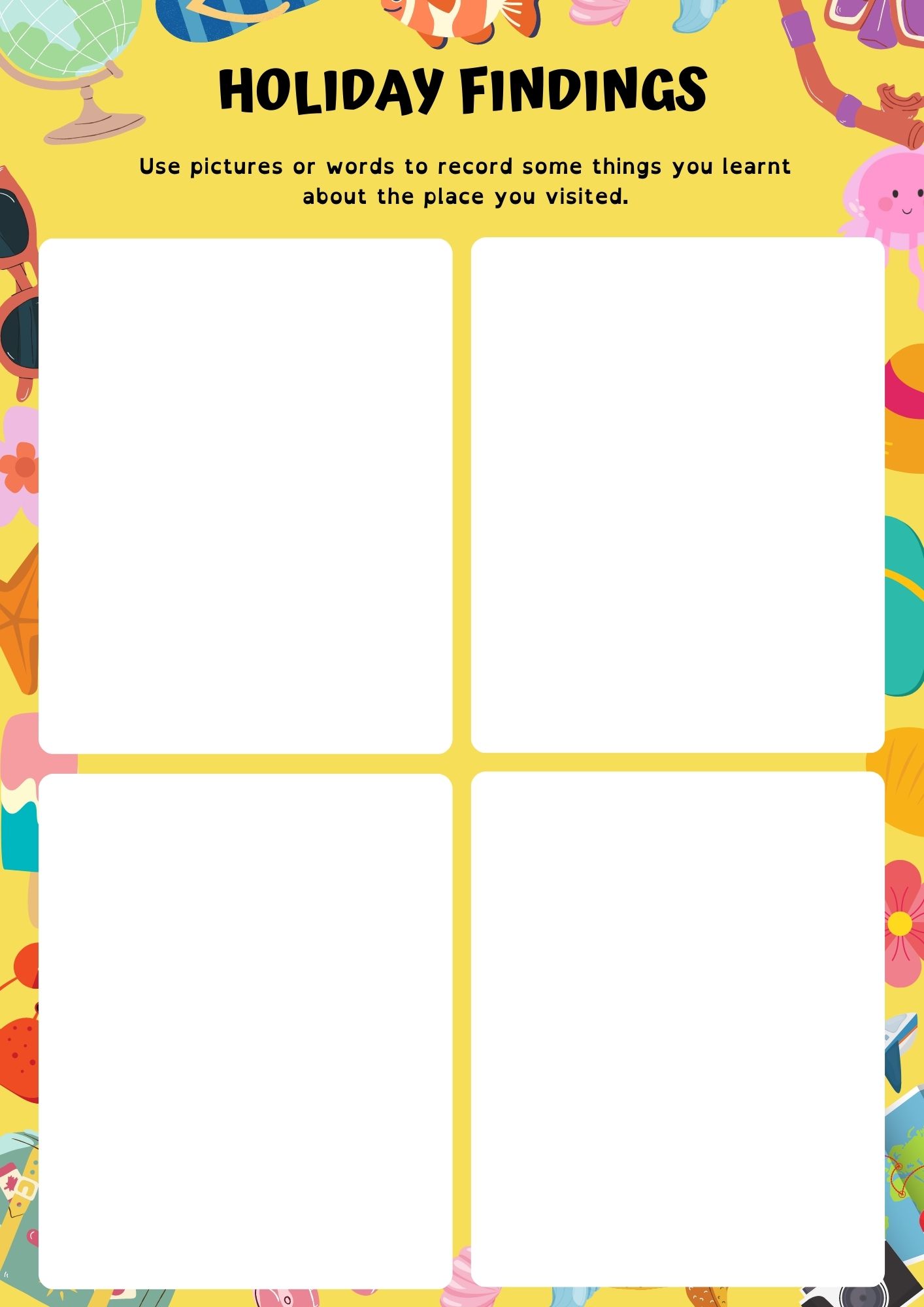 Holiday Activity Pack - Curious Little Monkeys Educational Resources