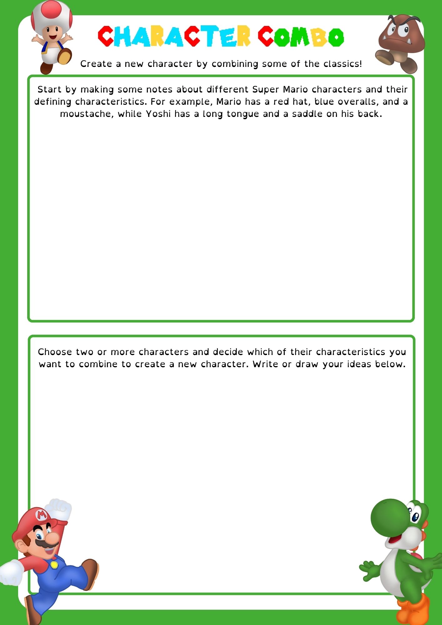 Super Bros Activity Pack - Curious Little Monkeys Educational Resources