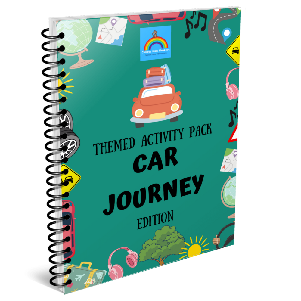 Car Journey Activity Pack - Curious Little Monkeys Educational Resources