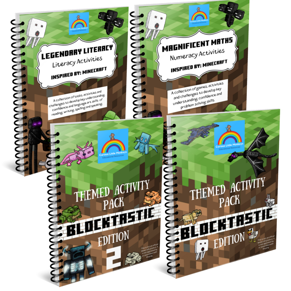 Blocktastic Quadruple - Curious Little Monkeys Educational Resources